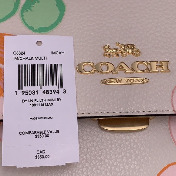 Coach | Bags | Coach Mini Brynn Crossbody With Dreamy Land Floral Print ...